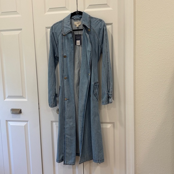 Universal Thread | Jackets & Coats | Nwt Denim Trench Coat By Universal ...